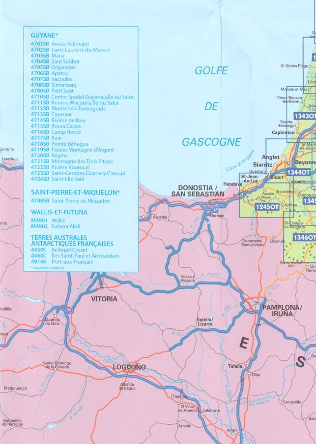 IGN 25K Walking Maps