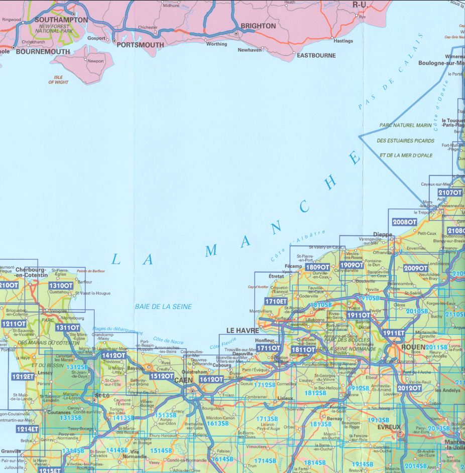 IGN 25K Walking Maps