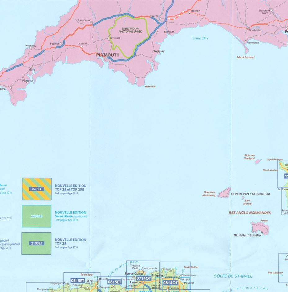 IGN 25K Walking Maps