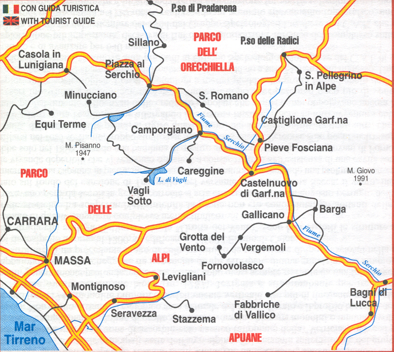 Italy Walking Maps