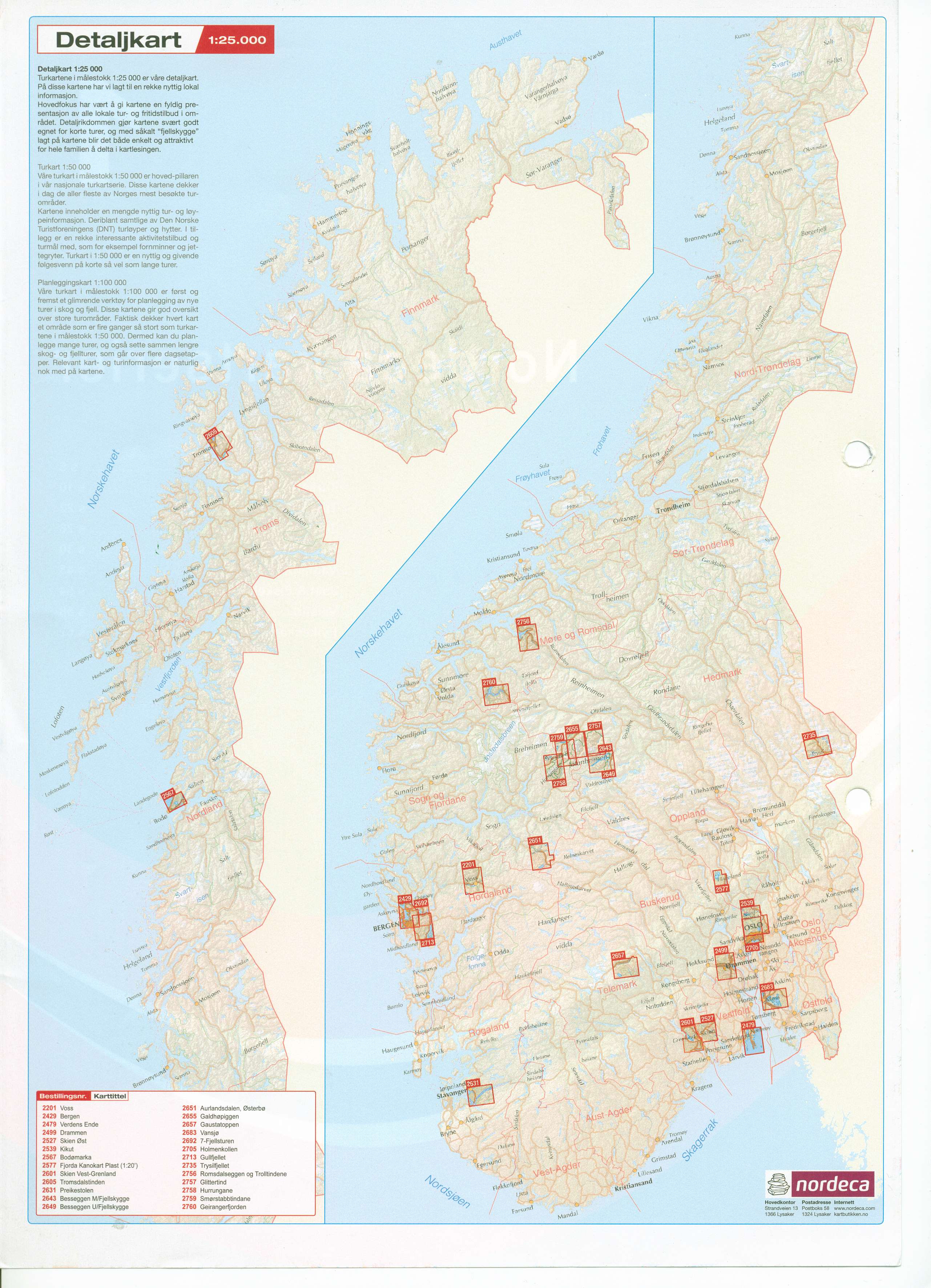 Norwegian Walking Maps and Walking Guides Norway to Buy Online from The ...