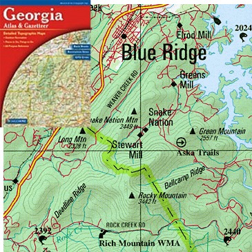 GEORGIA - Buy Maps and travel guides online