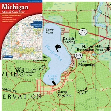 MICHIGAN - Buy Maps and travel guides online